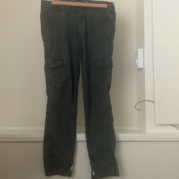 Level 99 | Pants & Jumpsuits | Level 99 Charcoal Colored Cargo Pants ...